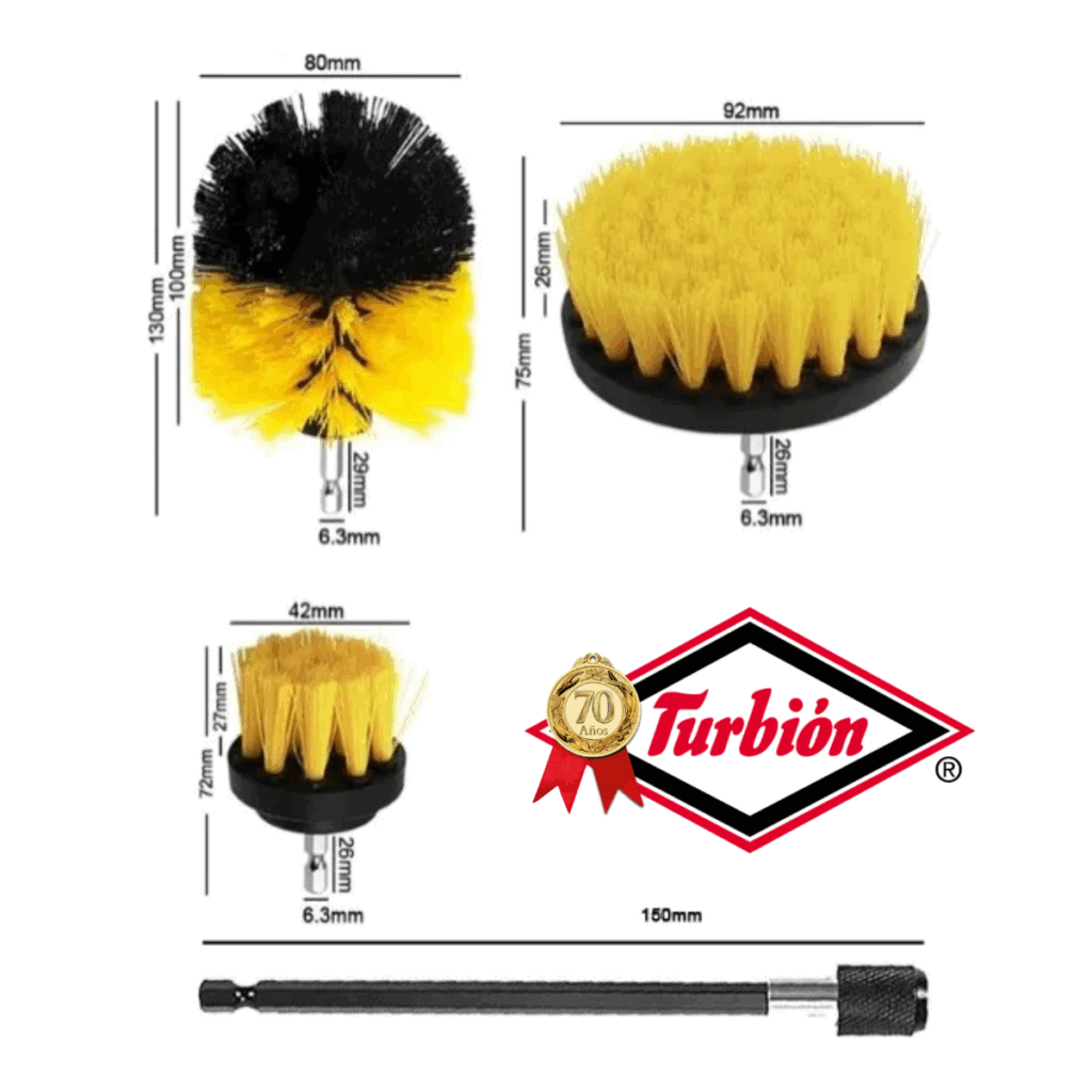 KIT DETAILING TURBION – TRI POWER TANQUE POLIETILENO + ROTATIVO ...